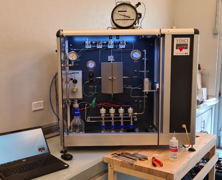 Vinci Technologies | Micro Catalyst Bed unit