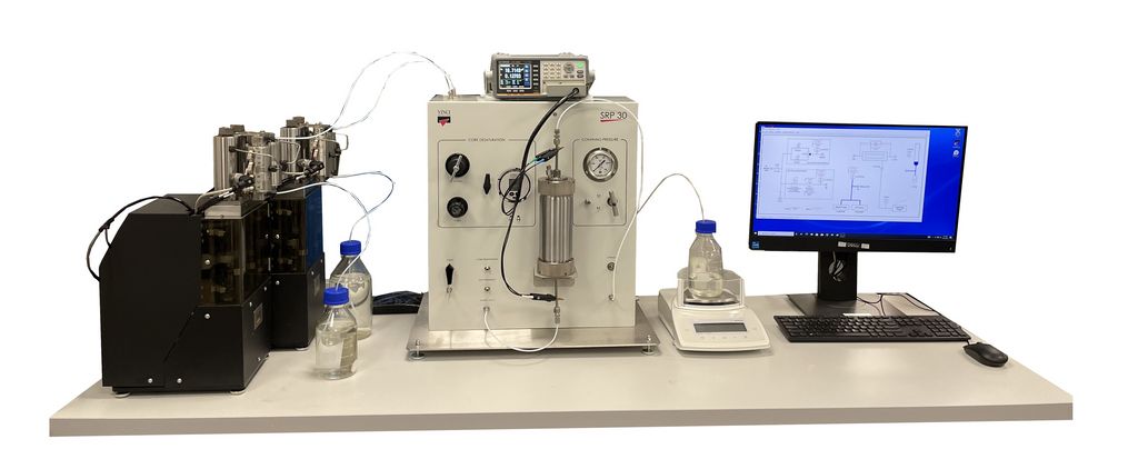 Vinci Technologies | Unsteady state relative permeameter