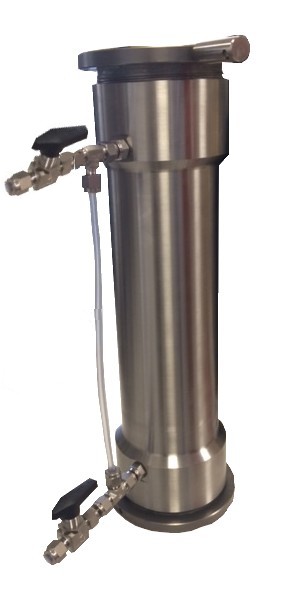 Vinci Technologies | Stainless steel fluid transfer vessel